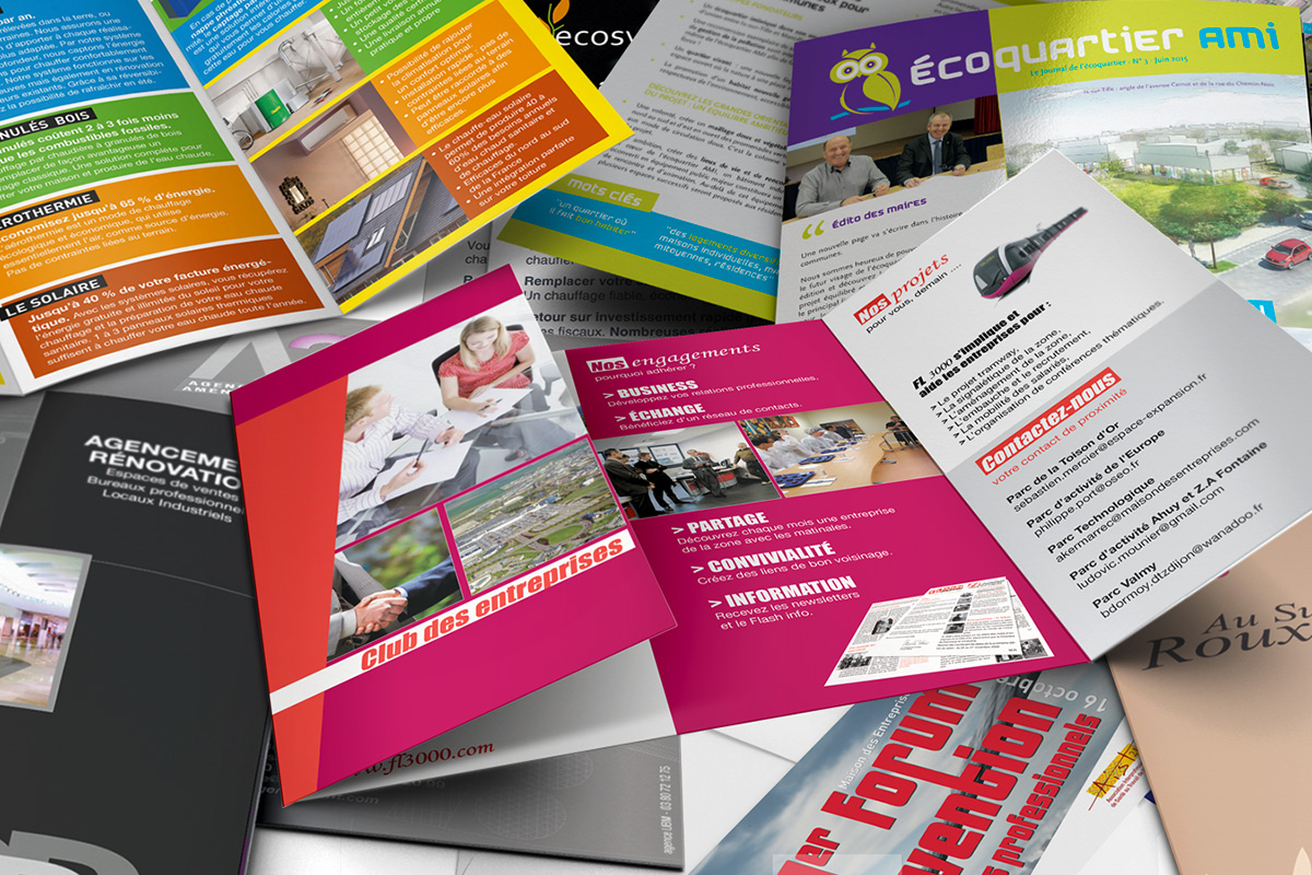 Creation graphique & mise en page - Graphiste | Stylograph